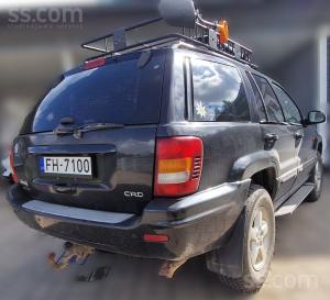 Melns Jeep Grand Cherokee 2004 Rīga, ar dzinēja tilpumu 2.70 L un nobraukumu 126 tūkst. km par 4200 €, foto 6 vietnē AUTOMOTO.COM.LV