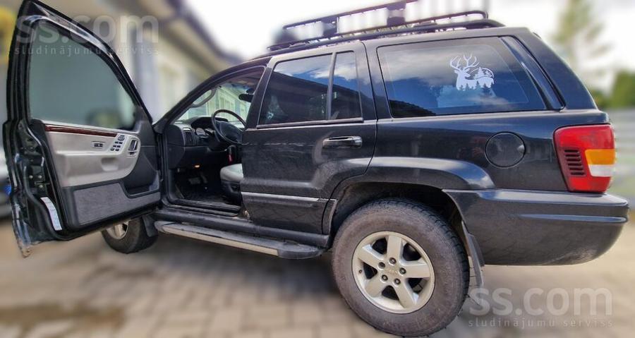 Melns Jeep Grand Cherokee 2004 Rīga, ar dzinēja tilpumu 2.70 L un nobraukumu 126 tūkst. km par 4200 €, foto 11 vietnē AUTOMOTO.COM.LV