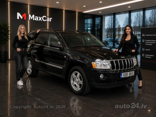Melns Jeep Grand Cherokee 2005 Tallina, ar dzinēja tilpumu 3.00 L un nobraukumu 229 tūkst. km par 3299 €, foto 1 vietnē AUTOMOTO.COM.LV