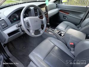 Melns Jeep Grand Cherokee 2005 Rīga, ar dzinēja tilpumu 3.00 L un nobraukumu 234 tūkst. km par 3950 €, foto 22 vietnē AUTOMOTO.COM.LV