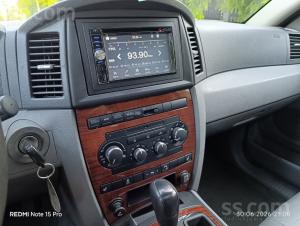 Melns Jeep Grand Cherokee 2005 Rīga, ar dzinēja tilpumu 3.00 L un nobraukumu 234 tūkst. km par 3950 €, foto 24 vietnē AUTOMOTO.COM.LV