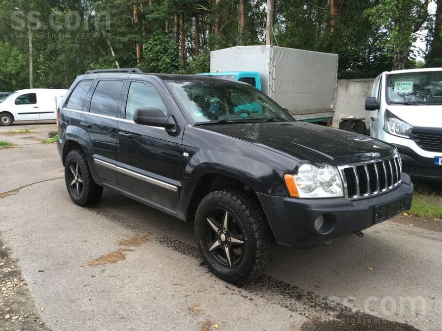 Melns Jeep Grand Cherokee 2006 Rīga, ar dzinēja tilpumu 3.00 L un nobraukumu 0 tūkst. km par 2750 €, foto 2 vietnē AUTOMOTO.COM.LV