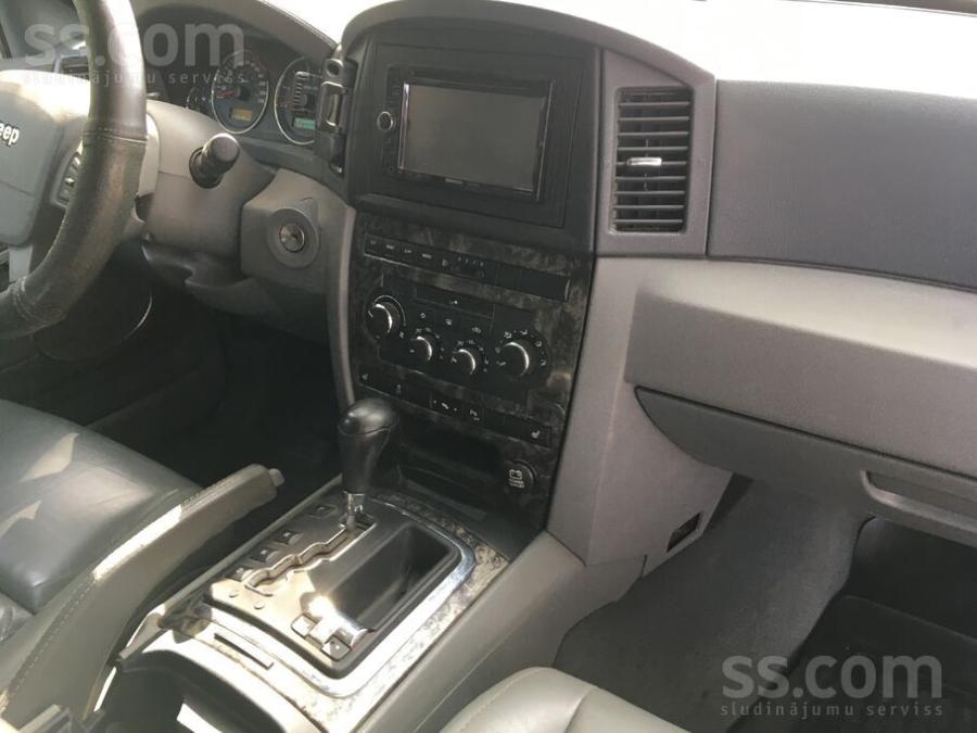 Melns Jeep Grand Cherokee 2006 Rīga, ar dzinēja tilpumu 3.00 L un nobraukumu 0 tūkst. km par 2750 €, foto 14 vietnē AUTOMOTO.COM.LV