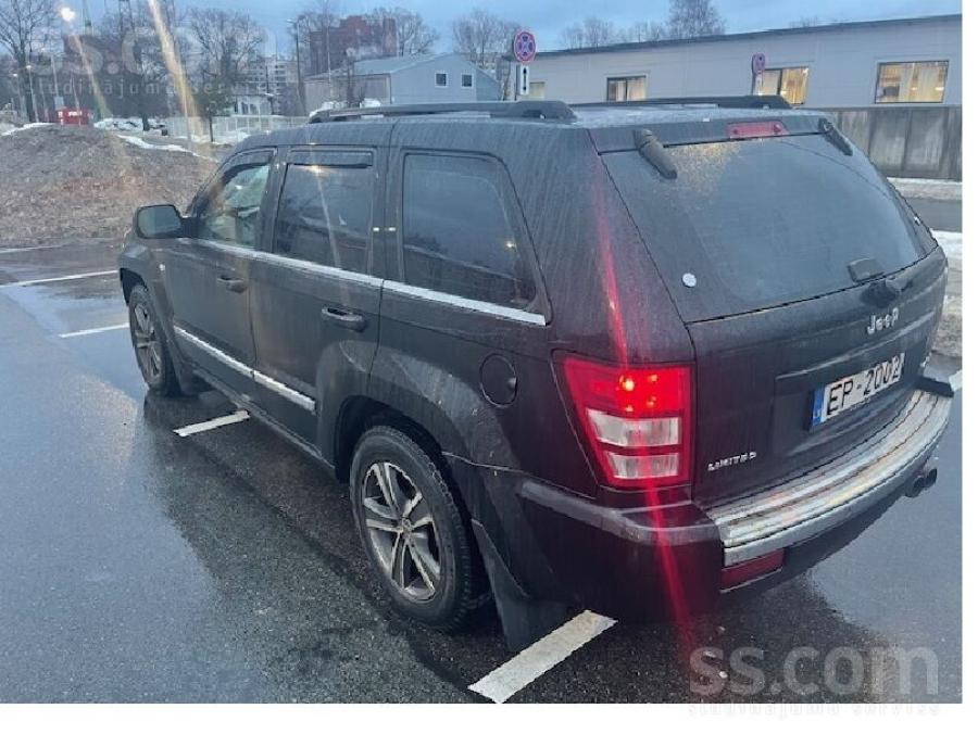 Melns Jeep Grand Cherokee 2006 Rīga, ar dzinēja tilpumu 3.00 L un nobraukumu 283 tūkst. km par 5500 €, foto 5 vietnē AUTOMOTO.COM.LV