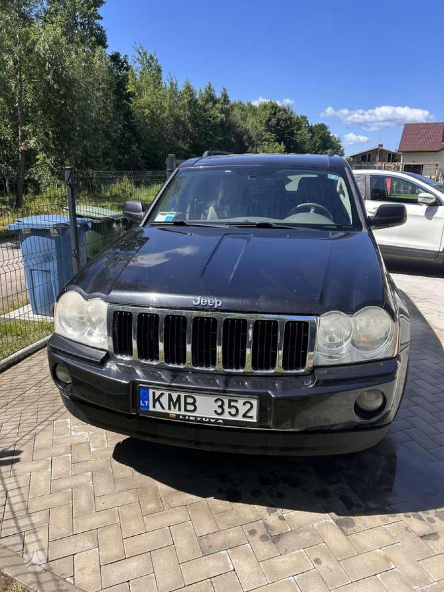 Melns Jeep Grand Cherokee 2006 Kauņa, ar dzinēja tilpumu 2.99 L un nobraukumu 217 tūkst. km par 2999 €, foto 3 vietnē AUTOMOTO.COM.LV