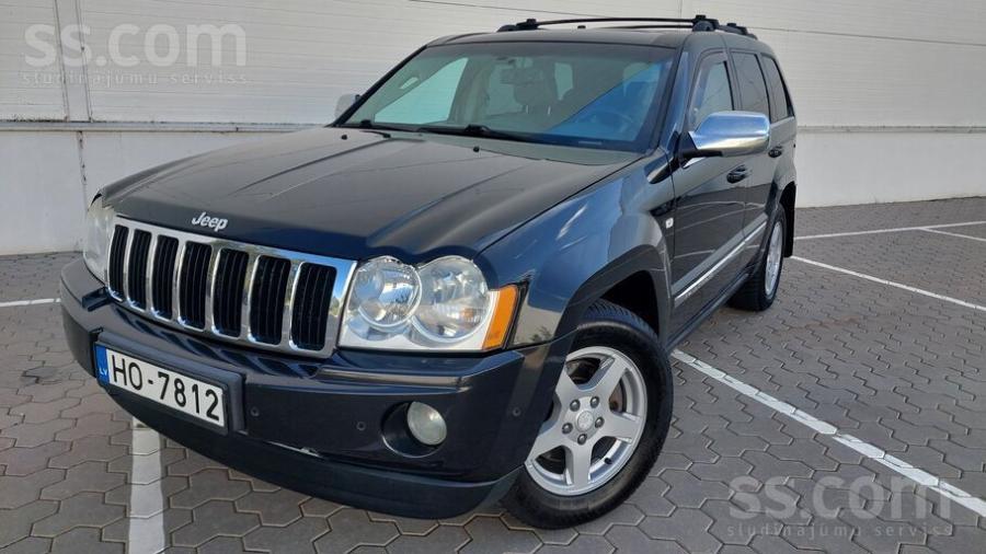 Melns Jeep Grand Cherokee 2006 Rīga, ar dzinēja tilpumu 3.00 L un nobraukumu 291 tūkst. km par 4800 €, foto 3 vietnē AUTOMOTO.COM.LV