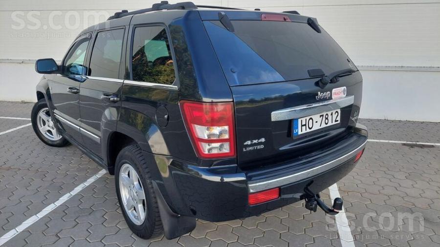 Melns Jeep Grand Cherokee 2006 Rīga, ar dzinēja tilpumu 3.00 L un nobraukumu 291 tūkst. km par 4800 €, foto 7 vietnē AUTOMOTO.COM.LV