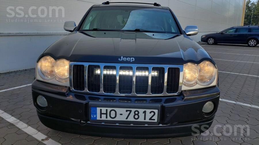 Melns Jeep Grand Cherokee 2006 Rīga, ar dzinēja tilpumu 3.00 L un nobraukumu 291 tūkst. km par 4800 €, foto 14 vietnē AUTOMOTO.COM.LV