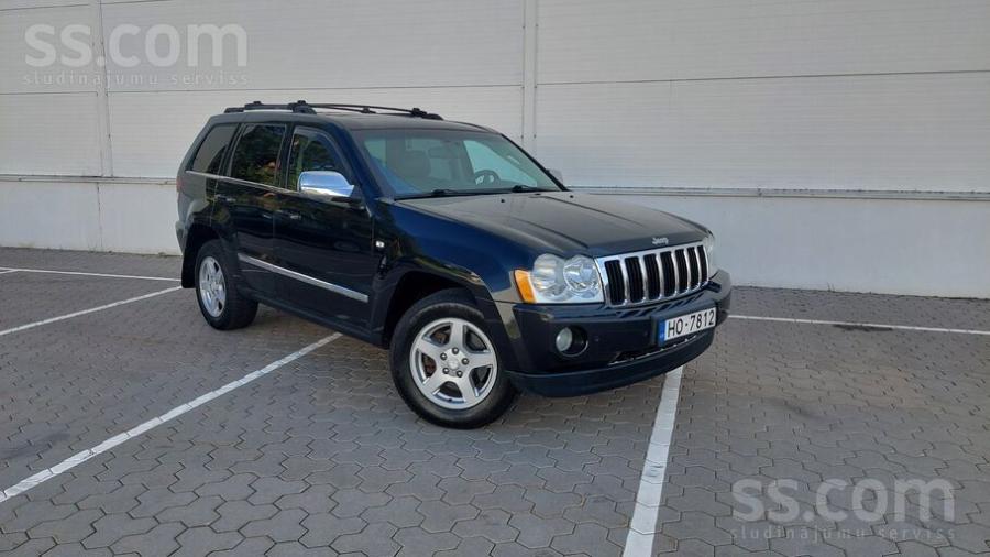 Melns Jeep Grand Cherokee 2006 Rīga, ar dzinēja tilpumu 3.00 L un nobraukumu 291 tūkst. km par 4800 €, foto 18 vietnē AUTOMOTO.COM.LV