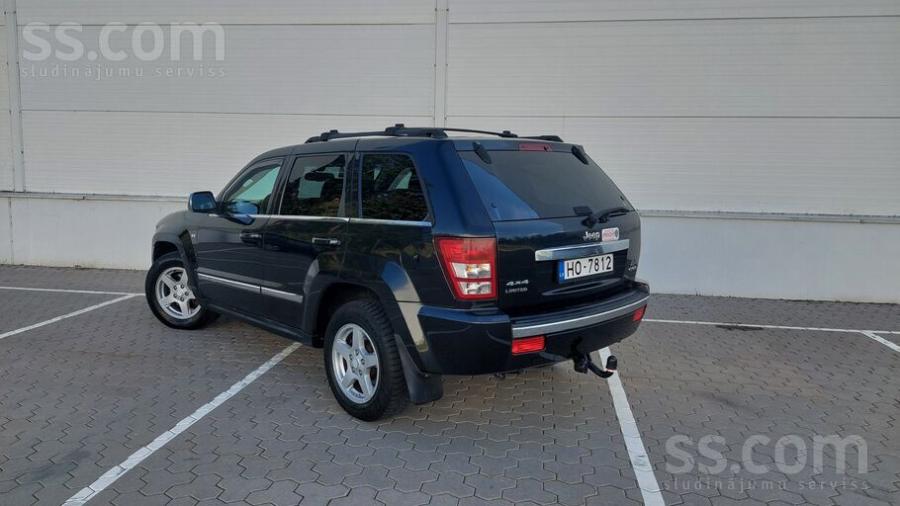 Melns Jeep Grand Cherokee 2006 Rīga, ar dzinēja tilpumu 3.00 L un nobraukumu 291 tūkst. km par 4800 €, foto 23 vietnē AUTOMOTO.COM.LV