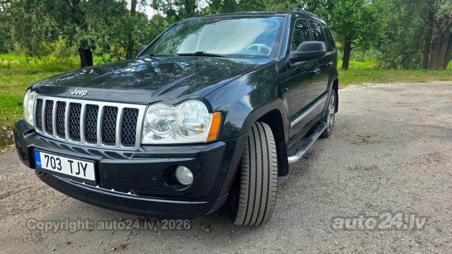 Black Jeep Grand Cherokee 2006 in Tartu, with an engine capacity of 3.00 L and mileage of 0 thousand km for 5550 €, photo 1 on AUTOMOTO.COM.LV