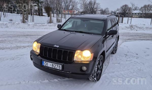 Black Jeep Grand Cherokee 2007 in Dobele, with an engine capacity of 3.00 L and mileage of 287 thousand km for 4350 €, photo 4 on AUTOMOTO.COM.LV