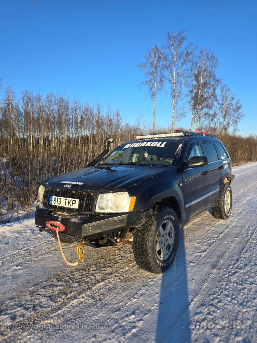 Melns Jeep Grand Cherokee 2007 Tartu, ar dzinēja tilpumu 3.00 L un nobraukumu 398 tūkst. km par 6000 €, foto 1 vietnē AUTOMOTO.COM.LV