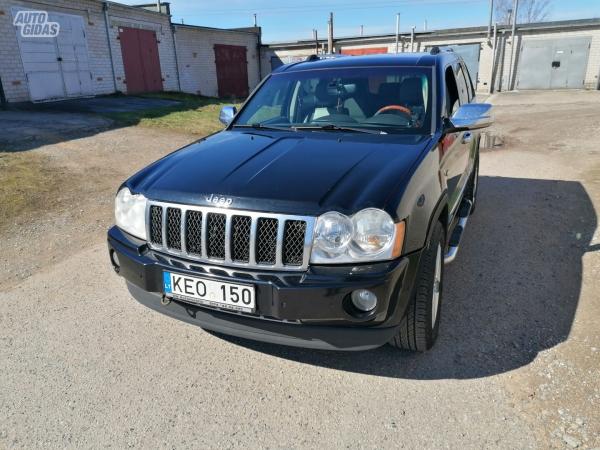 Black Jeep Grand Cherokee 2007 in Utena, with an engine capacity of 3.00 L and mileage of 275 thousand km for 4150 €, photo 2 on AUTOMOTO.COM.LV