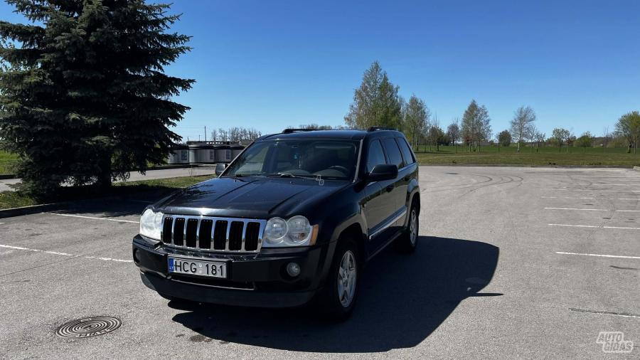 Black Jeep Grand Cherokee 2007 in Marijampole, with an engine capacity of 3.00 L and mileage of 224 thousand km for 4250 €, photo 4 on AUTOMOTO.COM.LV