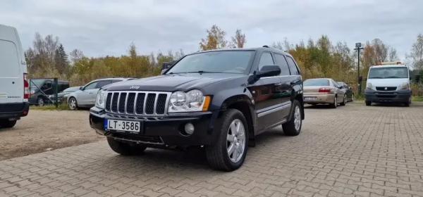 Черный Джип Гранд Чероки 2007 в Валмиера, объемом двигателя 3.00 л и пробегом 316 тыс. км за 4200 €, фото 7 на AUTOMOTO.COM.LV