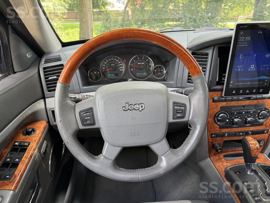 Melns Jeep Grand Cherokee 2007 Rīga, ar dzinēja tilpumu 3.00 L un nobraukumu 249 tūkst. km par 3650 €, foto 9 vietnē AUTOMOTO.COM.LV