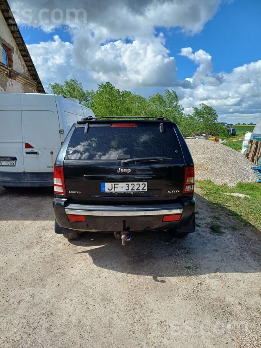 Melns Jeep Grand Cherokee 2007 Bauska, ar dzinēja tilpumu 3.00 L un nobraukumu 469 tūkst. km par 3500 €, foto 3 vietnē AUTOMOTO.COM.LV
