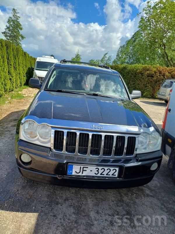 Melns Jeep Grand Cherokee 2007 Bauska, ar dzinēja tilpumu 3.00 L un nobraukumu 469 tūkst. km par 3500 €, foto 5 vietnē AUTOMOTO.COM.LV