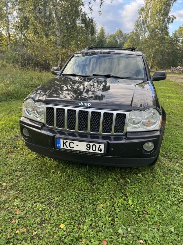 Melns Jeep Grand Cherokee 2007 Rīga, ar dzinēja tilpumu 3.00 L un nobraukumu 400 tūkst. km par 3700 €, foto 3 vietnē AUTOMOTO.COM.LV