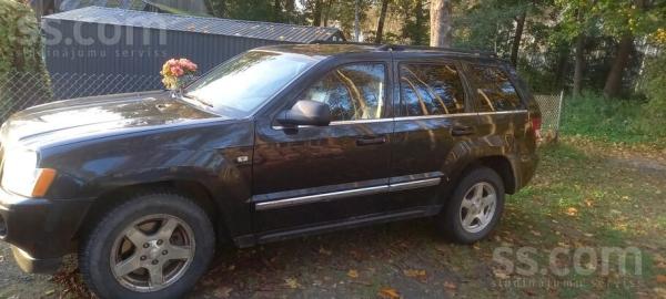 Джип Гранд Чероки 2007 в Талси на AUTOMOTO.COM.LV Черный Джип Гранд Чероки 2007 в Талси, объемом двигателя 3.00 л и пробегом 152 тыс. км за 3400 €, фото 3 на AUTOMOTO.COM.LV