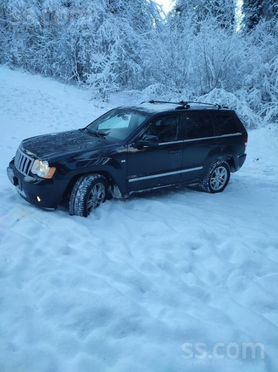 Черный Джип Гранд Чероки 2008 в Тукумс, объемом двигателя 3.00 л и пробегом 246 тыс. км за 5500 €, фото 5 на AUTOMOTO.COM.LV