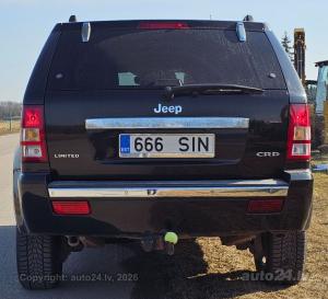 Black Jeep Grand Cherokee 2008 in Tallinn, with an engine capacity of 3.00 L and mileage of 210 thousand km for 5900 €, photo 4 on AUTOMOTO.COM.LV