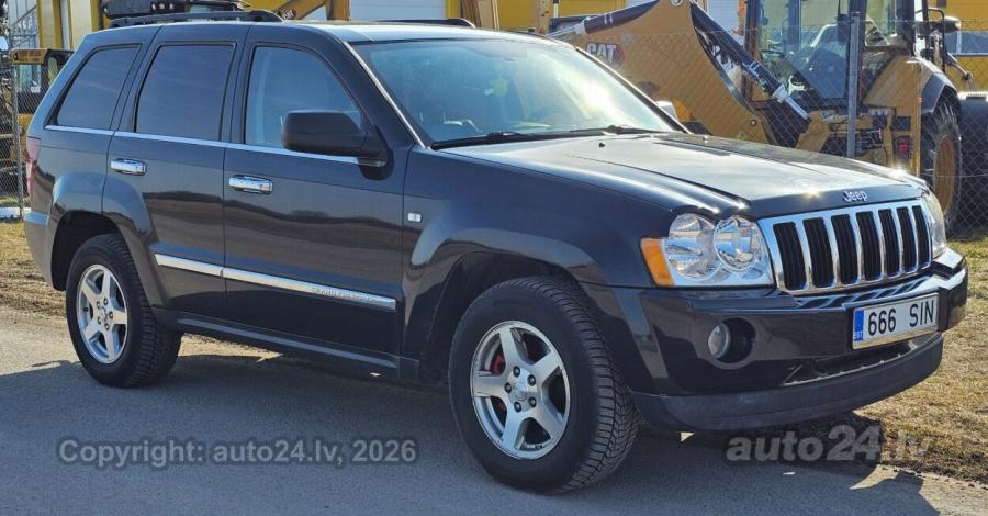 Black Jeep Grand Cherokee 2008 in Tallinn, with an engine capacity of 3.00 L and mileage of 210 thousand km for 5900 €, photo 7 on AUTOMOTO.COM.LV