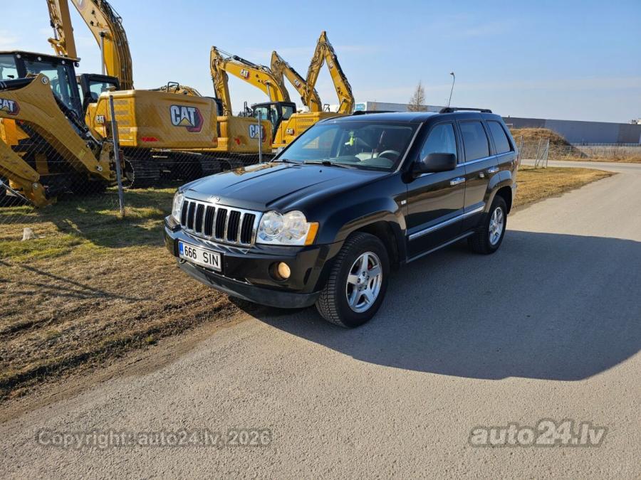 Black Jeep Grand Cherokee 2008 in Tallinn, with an engine capacity of 3.00 L and mileage of 210 thousand km for 5900 €, photo 14 on AUTOMOTO.COM.LV