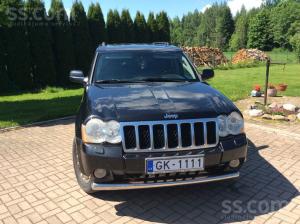 Melns Jeep Grand Cherokee 2008 Rēzekne, ar dzinēja tilpumu 3.00 L un nobraukumu 302 tūkst. km par 5500 €, foto  vietnē AUTOMOTO.COM.LV
