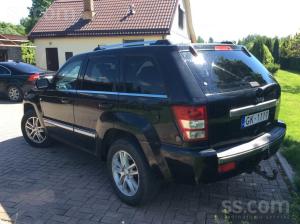 Melns Jeep Grand Cherokee 2008 Rēzekne, ar dzinēja tilpumu 3.00 L un nobraukumu 302 tūkst. km par 5500 €, foto 4 vietnē AUTOMOTO.COM.LV