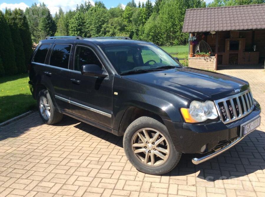 Melns Jeep Grand Cherokee 2008 Rēzekne, ar dzinēja tilpumu 3.00 L un nobraukumu 302 tūkst. km par 5500 €, foto 8 vietnē AUTOMOTO.COM.LV
