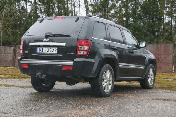 Melns Jeep Grand Cherokee 2008 Rīga, ar dzinēja tilpumu 3.00 L un nobraukumu 224 tūkst. km par 6500 €, foto 6 vietnē AUTOMOTO.COM.LV