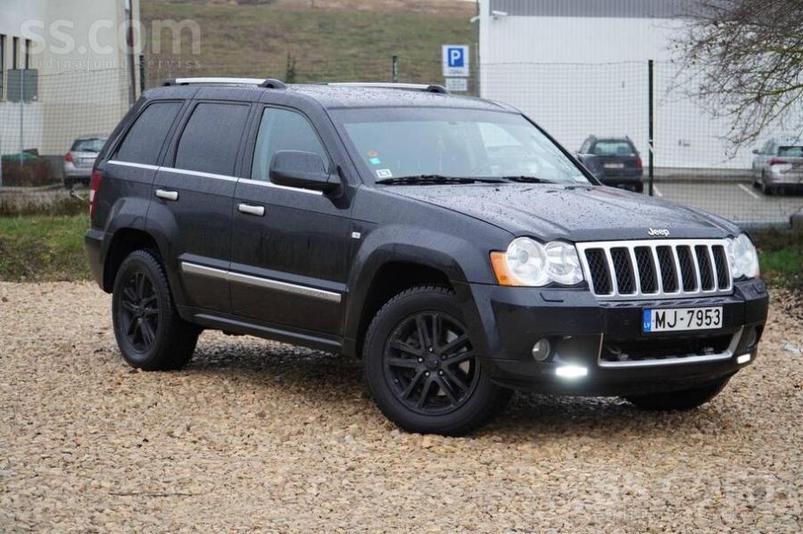 Melns Jeep Grand Cherokee 2008 Rīga, ar dzinēja tilpumu 3.00 L un nobraukumu 329 tūkst. km par 7000 €, foto 3 vietnē AUTOMOTO.COM.LV