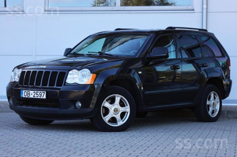 Melns Jeep Grand Cherokee 2010 Rīga, ar dzinēja tilpumu 3.00 L un nobraukumu 0 tūkst. km par 4995 €, foto 1 vietnē AUTOMOTO.COM.LV