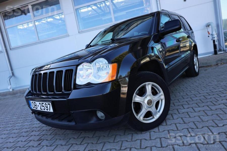Melns Jeep Grand Cherokee 2010 Rīga, ar dzinēja tilpumu 3.00 L un nobraukumu 0 tūkst. km par 4995 €, foto 2 vietnē AUTOMOTO.COM.LV