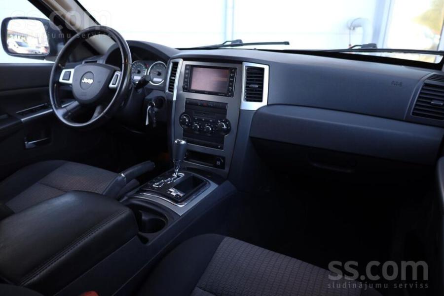Melns Jeep Grand Cherokee 2010 Rīga, ar dzinēja tilpumu 3.00 L un nobraukumu 0 tūkst. km par 4995 €, foto 12 vietnē AUTOMOTO.COM.LV