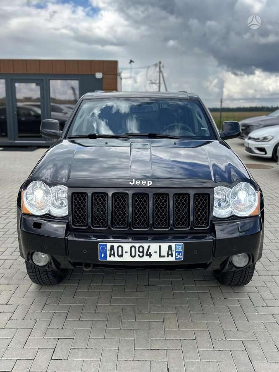 Melns Jeep Grand Cherokee 2010 Kauņa, ar dzinēja tilpumu 2.99 L un nobraukumu 292 tūkst. km par 6800 €, foto 5 vietnē AUTOMOTO.COM.LV