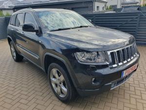 Melns Jeep Grand Cherokee 2011 Kauņa, ar dzinēja tilpumu 3.00 L un nobraukumu 281 tūkst. km par 5950 €, foto  vietnē AUTOMOTO.COM.LV