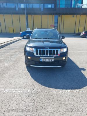 Black Jeep Grand Cherokee 2012 in Tallinn, with an engine capacity of 3.00 L and mileage of 425 thousand km for 7999 €, photo  on AUTOMOTO.COM.LV