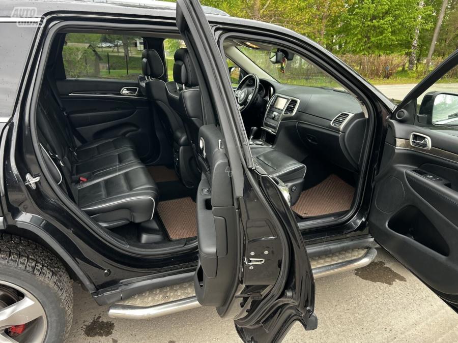 Melns Jeep Grand Cherokee 2012 Viļņa, ar dzinēja tilpumu 3.00 L un nobraukumu 254 tūkst. km par 10300 €, foto 9 vietnē AUTOMOTO.COM.LV