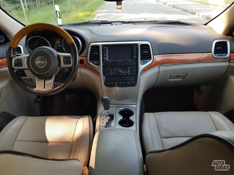 Melns Jeep Grand Cherokee 2012 Viļņa, ar dzinēja tilpumu 5.70 L un nobraukumu 226 tūkst. km par 6300 €, foto 18 vietnē AUTOMOTO.COM.LV