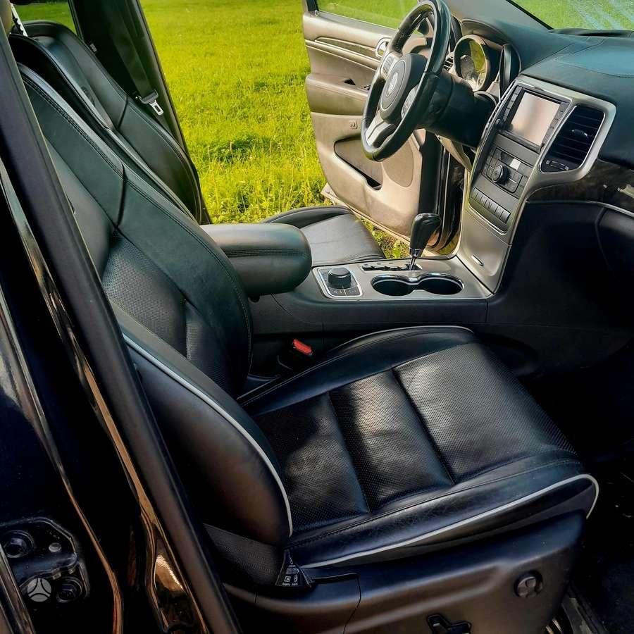 Melns Jeep Grand Cherokee 2012 Marijampole, ar dzinēja tilpumu 2.99 L un nobraukumu 245 tūkst. km par 3100 €, foto 9 vietnē AUTOMOTO.COM.LV