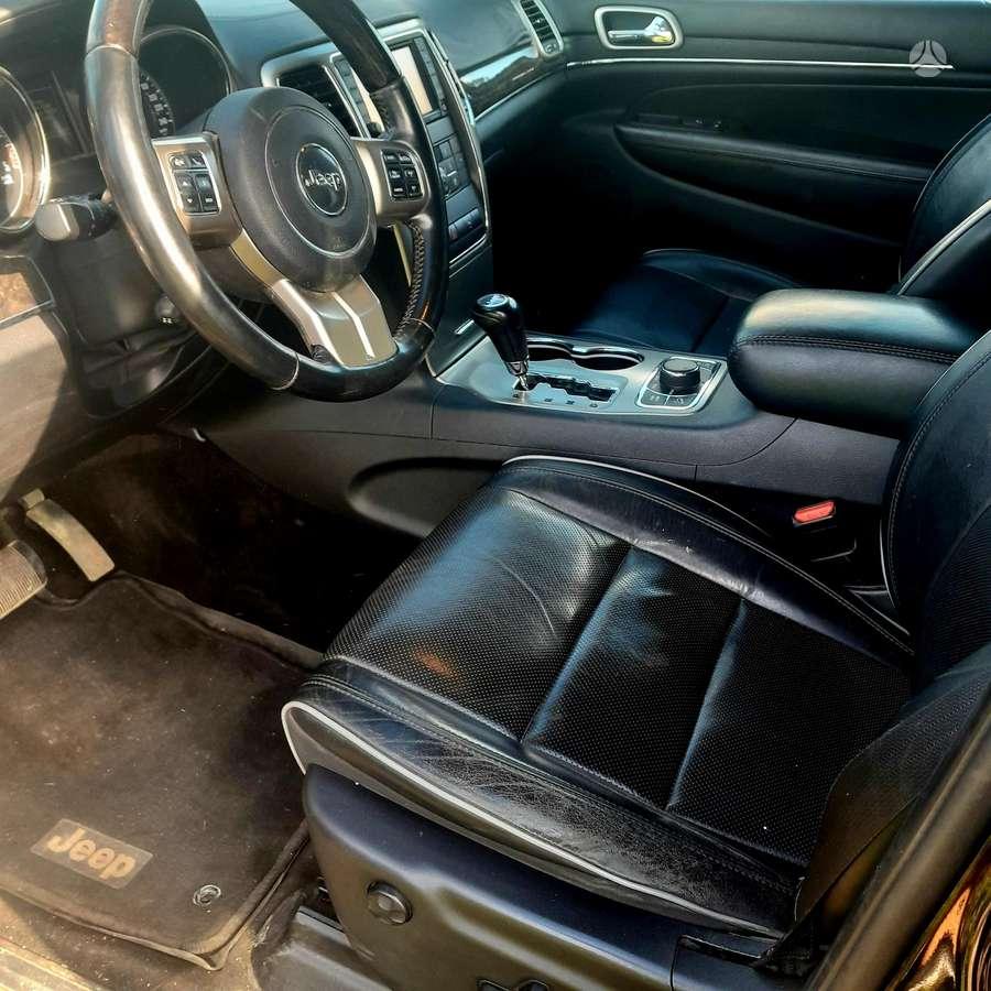 Melns Jeep Grand Cherokee 2012 Marijampole, ar dzinēja tilpumu 2.99 L un nobraukumu 245 tūkst. km par 3100 €, foto 11 vietnē AUTOMOTO.COM.LV