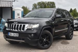 Melns Jeep Grand Cherokee 2012 Kuldīga, ar dzinēja tilpumu 3.00 L un nobraukumu 0 tūkst. km par 8990 €, foto  vietnē AUTOMOTO.COM.LV