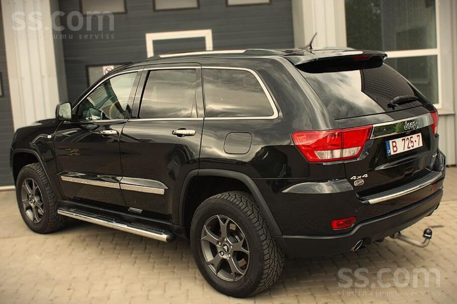 Melns Jeep Grand Cherokee 2012 Rīga, ar dzinēja tilpumu 3.00 L un nobraukumu 0 tūkst. km par 11390 €, foto 3 vietnē AUTOMOTO.COM.LV