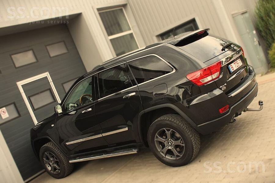 Melns Jeep Grand Cherokee 2012 Rīga, ar dzinēja tilpumu 3.00 L un nobraukumu 0 tūkst. km par 11390 €, foto 5 vietnē AUTOMOTO.COM.LV