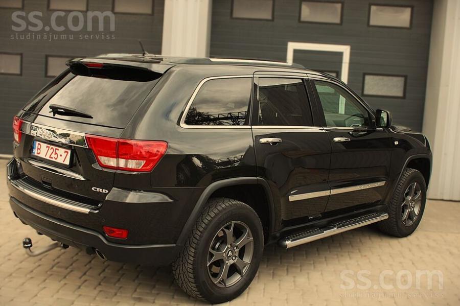 Melns Jeep Grand Cherokee 2012 Rīga, ar dzinēja tilpumu 3.00 L un nobraukumu 0 tūkst. km par 11390 €, foto 7 vietnē AUTOMOTO.COM.LV