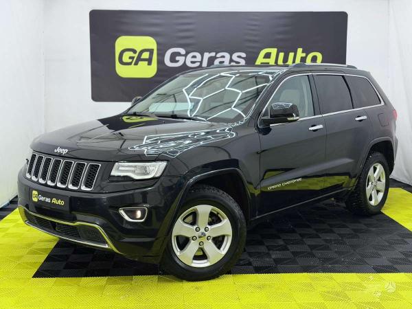 Melns Jeep Grand Cherokee 2013 Viļņa, ar dzinēja tilpumu 2.99 L un nobraukumu 308 tūkst. km par 9499 €, foto 1 vietnē AUTOMOTO.COM.LV