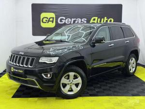 Melns Jeep Grand Cherokee 2013 Viļņa, ar dzinēja tilpumu 2.99 L un nobraukumu 308 tūkst. km par 9499 €, foto  vietnē AUTOMOTO.COM.LV